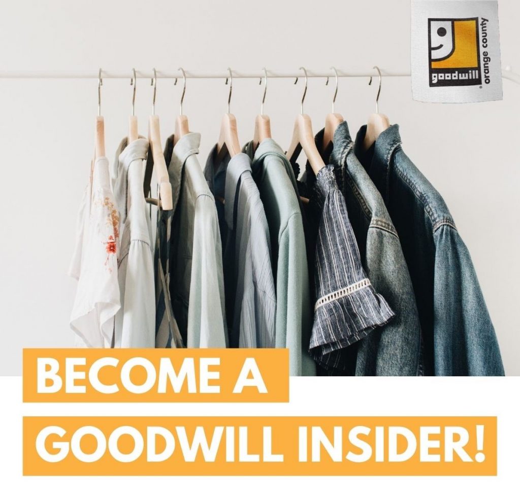 Join our Goodwill Insider Program! ⭐ – OC Goodwill